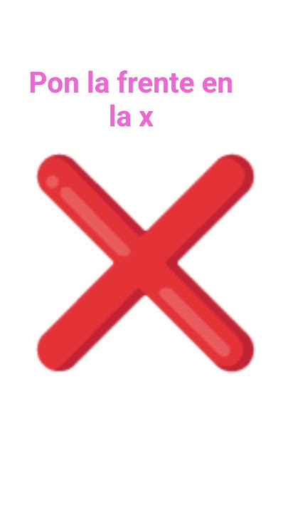 pon tu frente a la x - YouTube