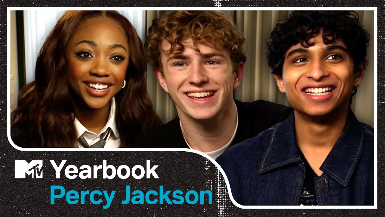 Percy Jackson and the Olympians Season 2 Cast Play A Hilarious Game of ...