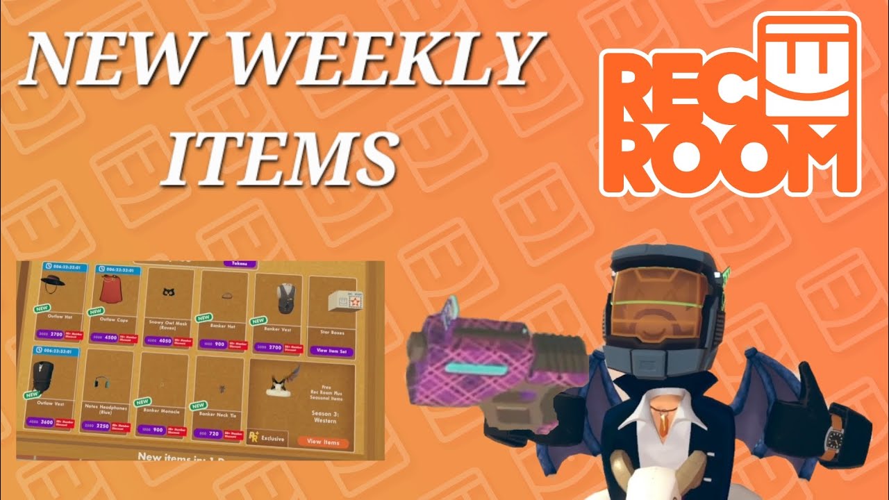 New & Cool Outfits! Rec Room Weekly Items 08/24/22 - YouTube