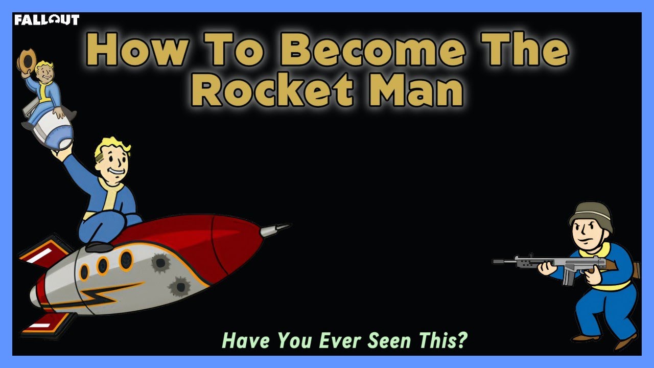 How To Become The Rocket Man In Fallout 76...... - YouTube