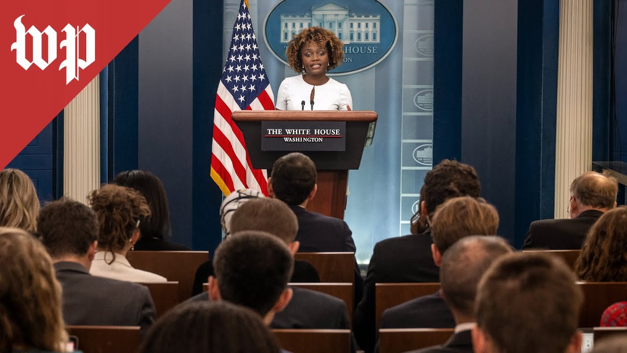 WATCH: White House holds news conference - YouTube