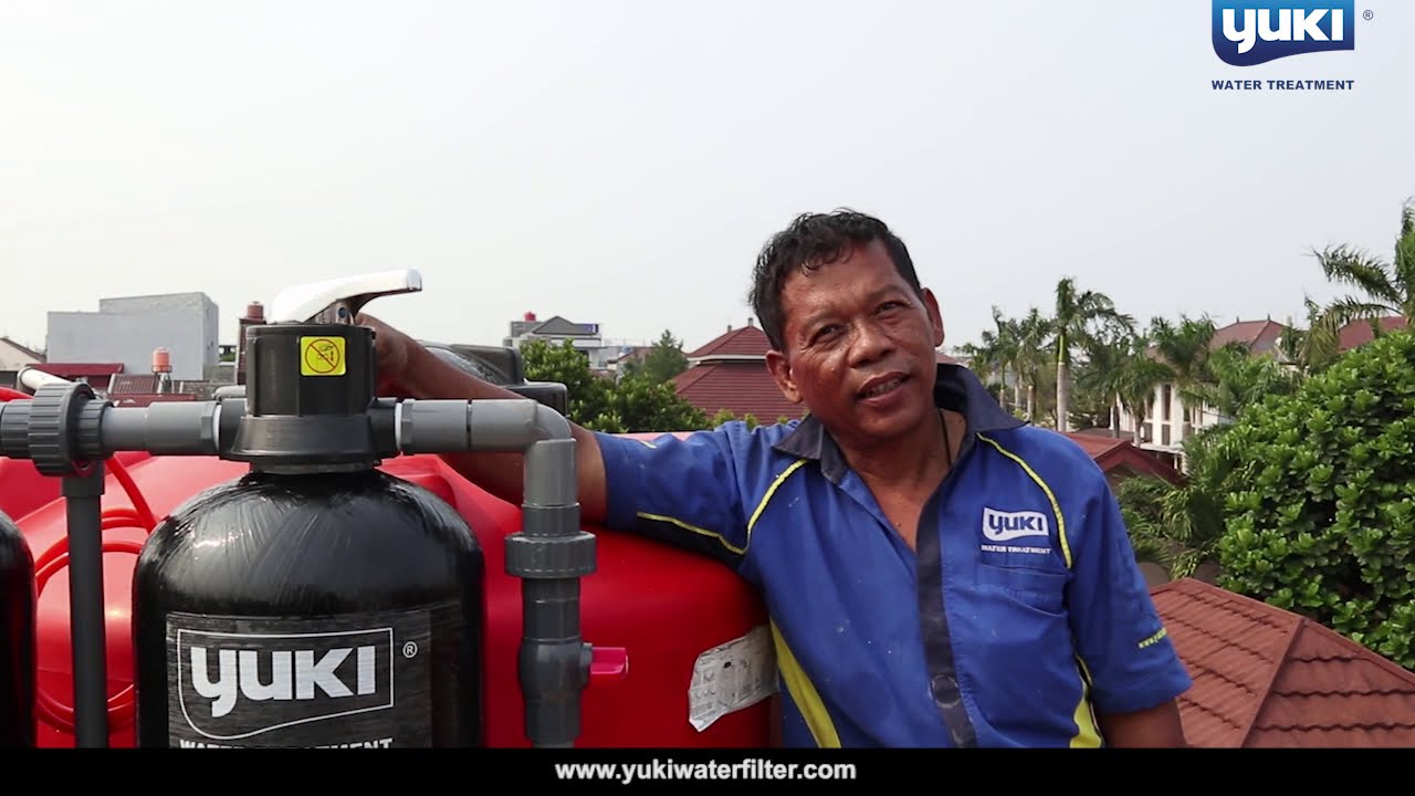 Proses Backwash Filter Air "EVI Manual Backwash System" - YouTube
