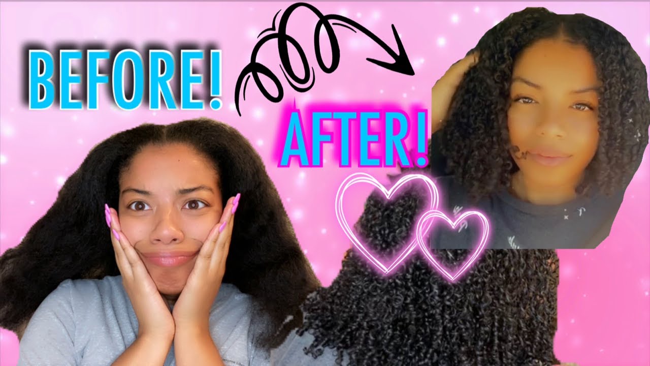 How I SHINGLE my NATURAL HAIR! | **TUTORIAL** - YouTube