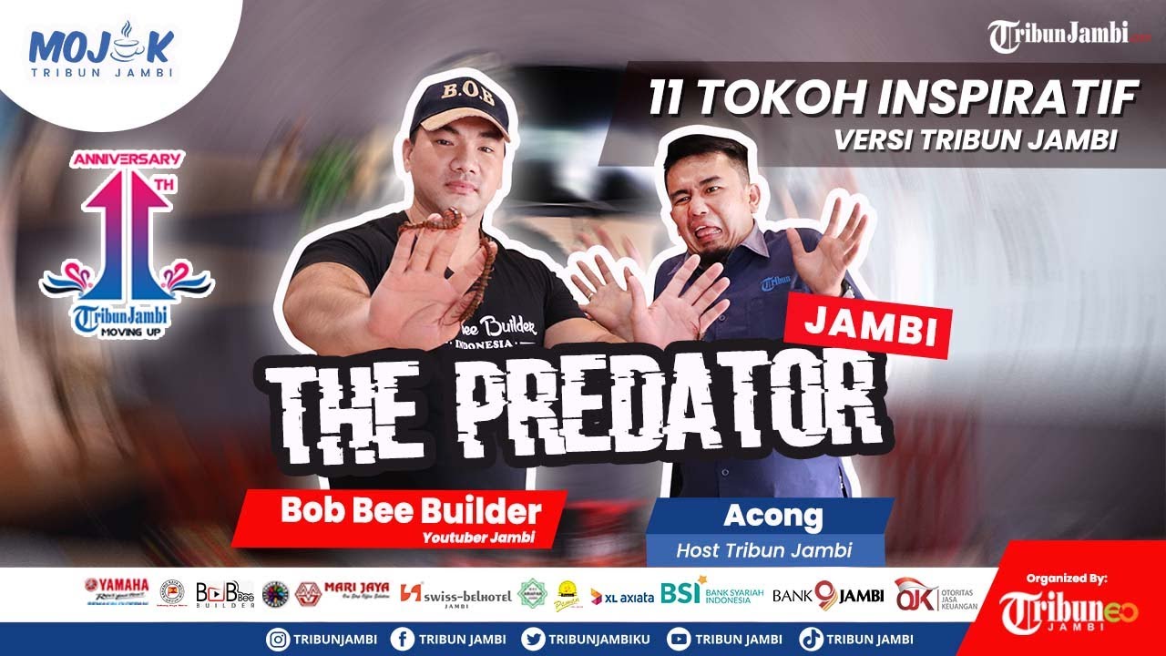 11Tokoh Inspiratif | Bob Bee Builder The Predator - YouTube