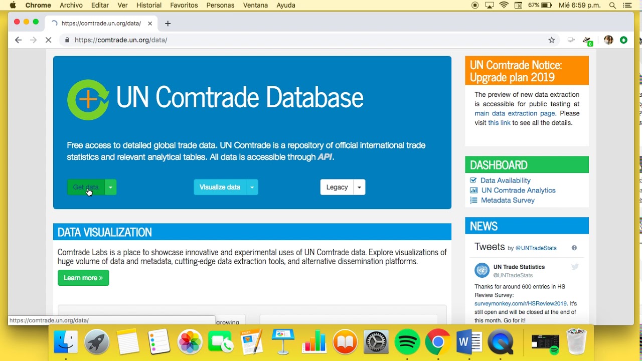 UN Comtrade - YouTube