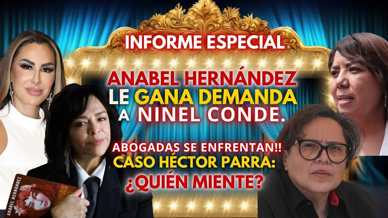 ANABEL HERNANDEZ LE GANA DEM∆NDA A NINEL! LA LIC. OLIVIA RUBIO VS LIC ...