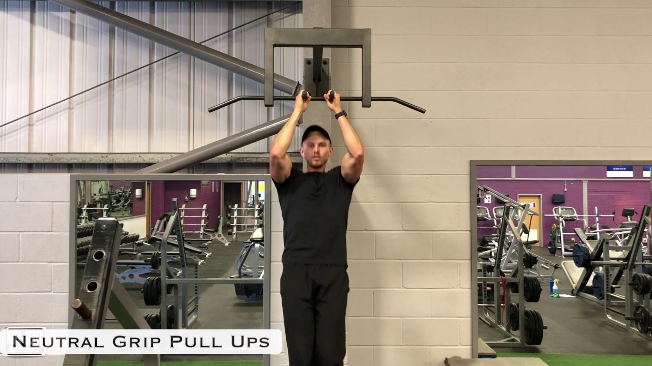 Neutral Grip Pull Ups - YouTube