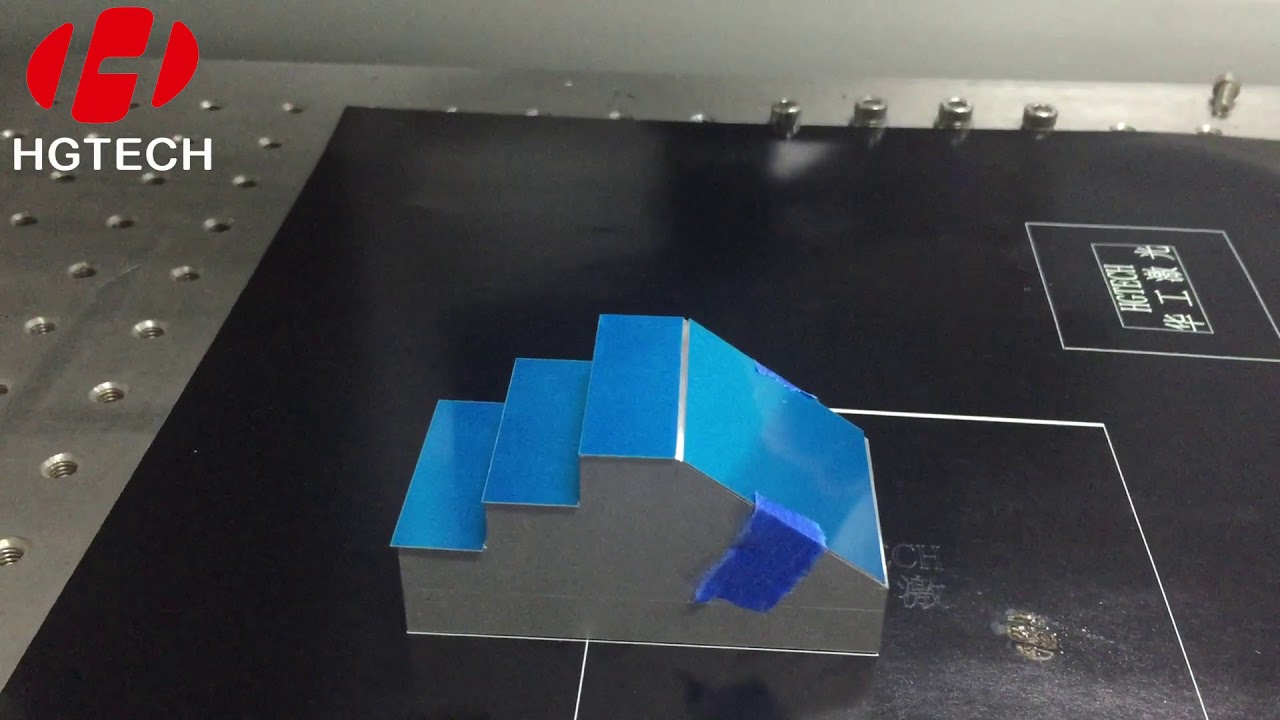 HGTECH 3D Laser Marking Autofocus - YouTube