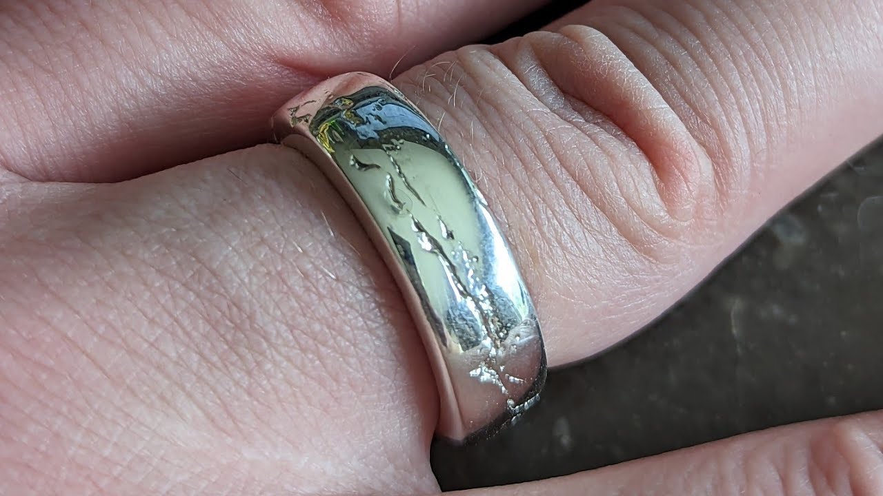 Cast Silver Ring - Polished - YouTube