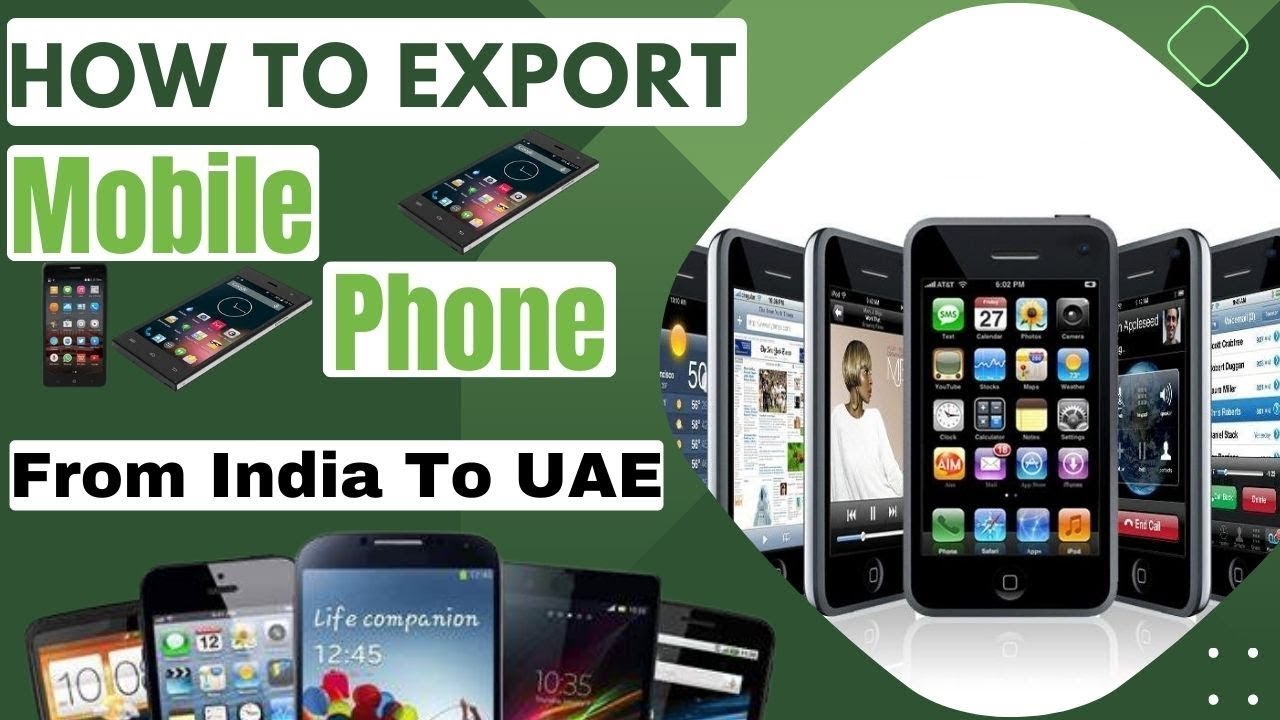 How to Export Mobile Phone from India || मोबाइल फोन का export कैसे करें ...