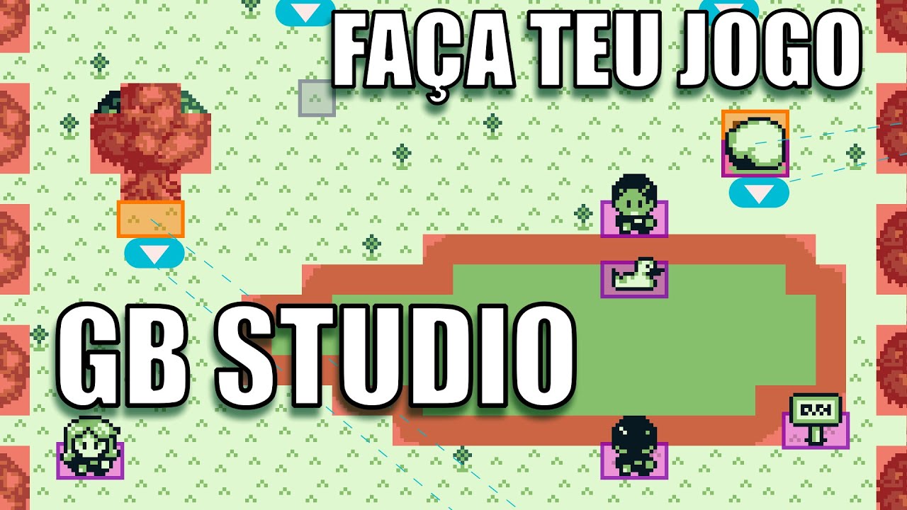 Faça um jogo para Game Boy usando GB studio - Primeiros Passos - YouTube