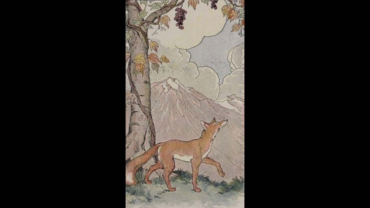Aesop's Fables: The Fox and the Grapes - YouTube