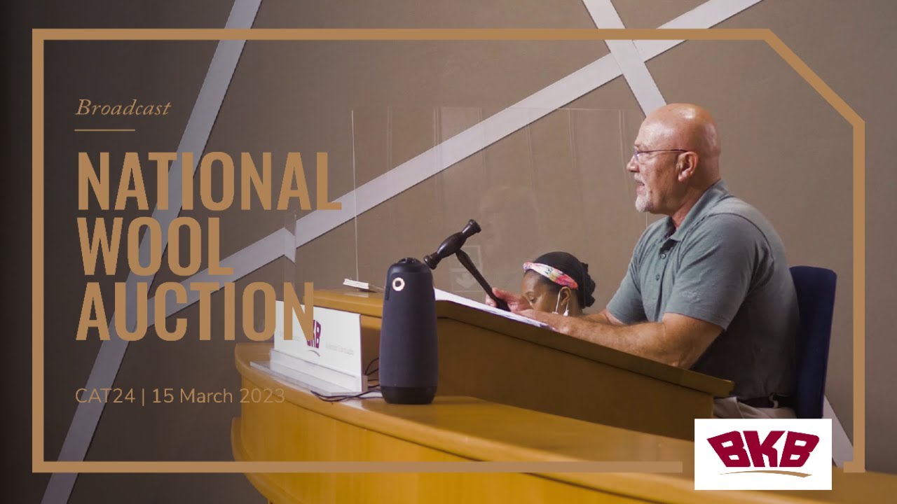 BKB National Wool Auction Broadcast | 15 March 2023 - YouTube