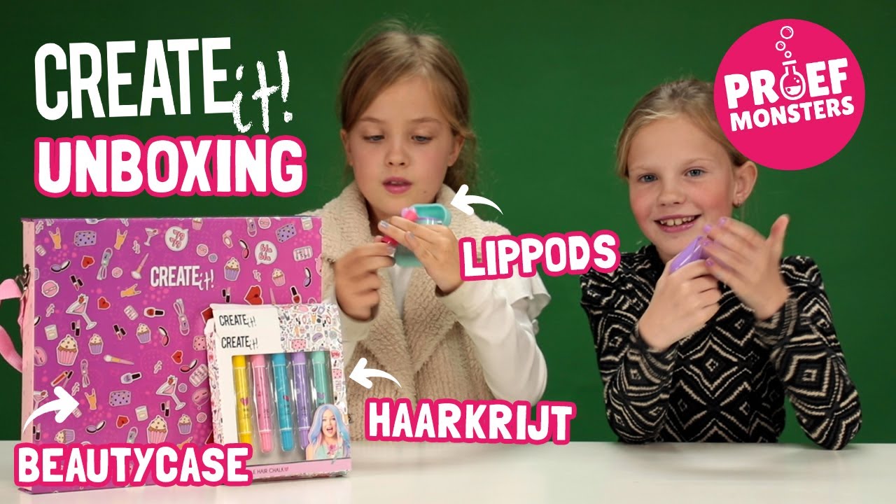 Unboxing Create It! Beauty Case, Haarkrijt & Lippods met de ...