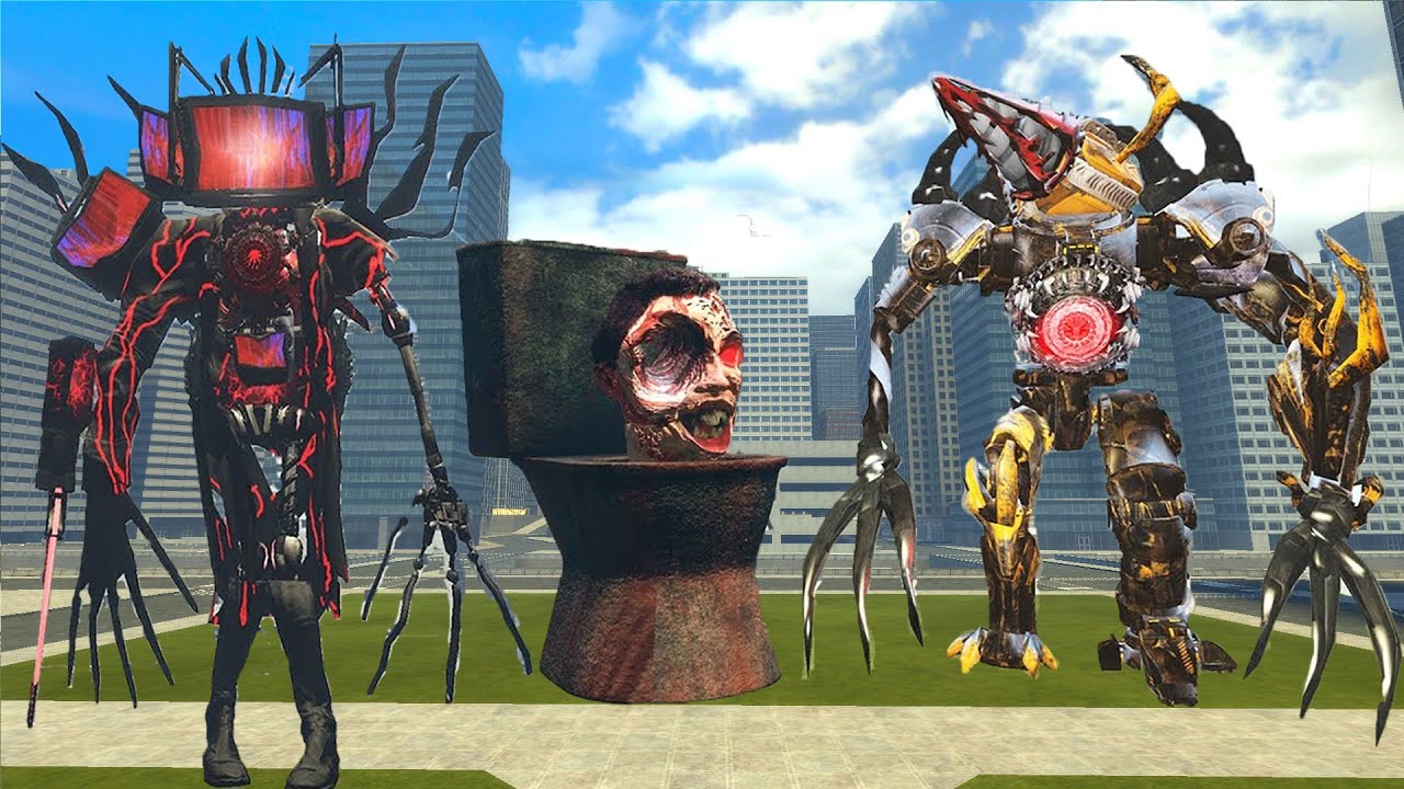 EVOLUTION PCMAN TITAN HORROR VS SKIBIDI TOILET HORROR & CURSED DRILL ...