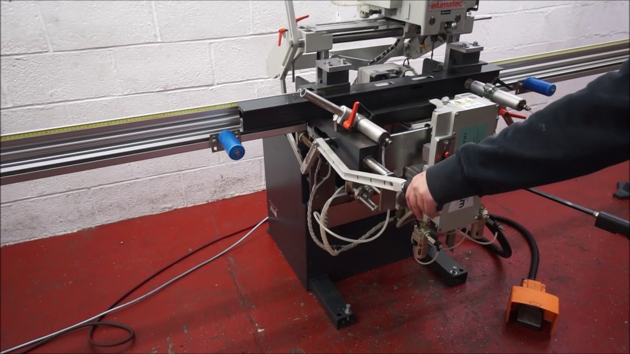 Elumatec KF 178 Door Router Aluminium and uPVC - Window Machinery ...