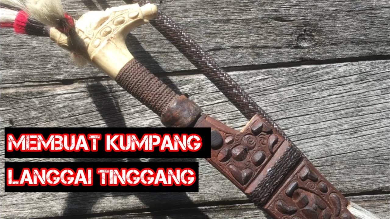 PROSES PEMBUATAN KUMPANG LANGGAI TINGGANG - YouTube