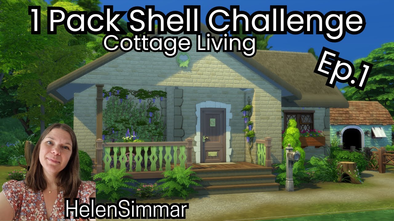 1 Pack Shell Challenge Ep 1 Cottage Living - YouTube