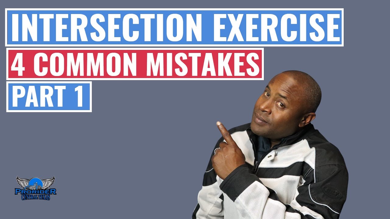 Slow Speed Motorcycle Exercises / The Intersection or Iron Cross 4 ...