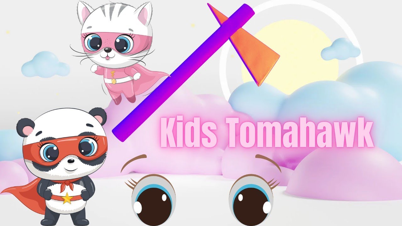 Origami For Kids | How To Make A Paper Tomahawk For Kids | Easy Kids ...