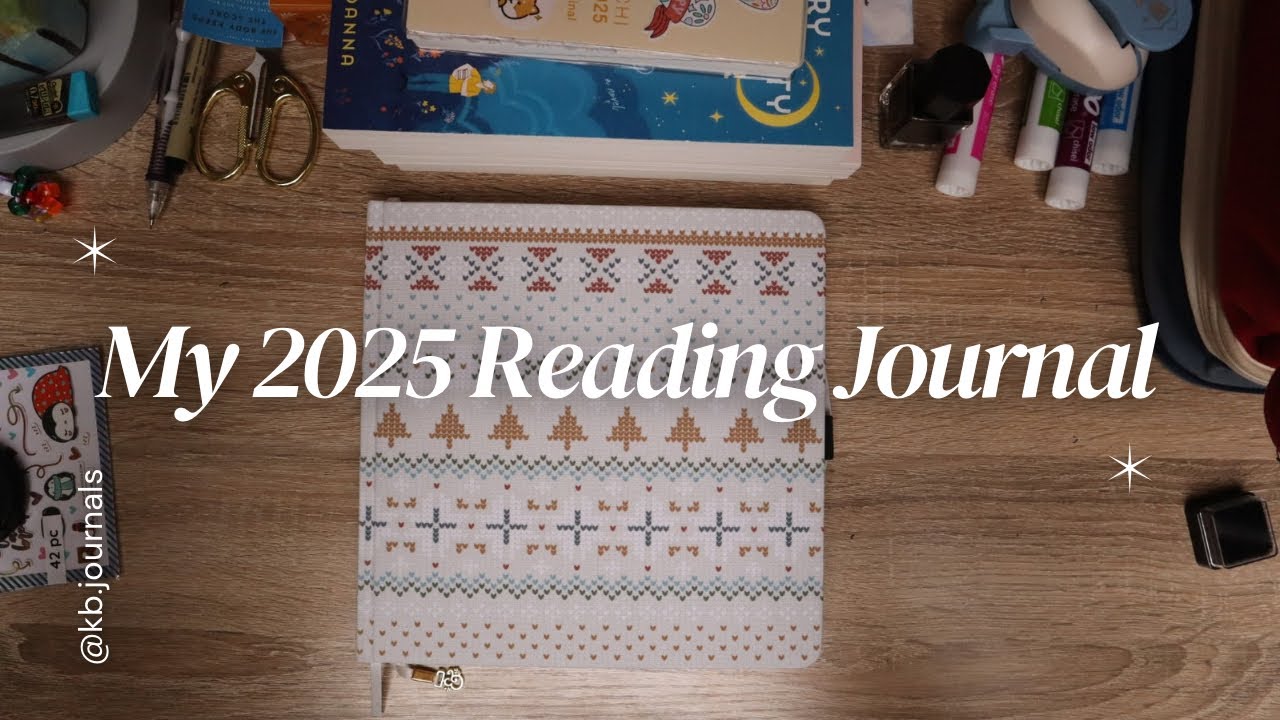 My 2025 Reading Journal Setup | Book Tracker Ideas - YouTube