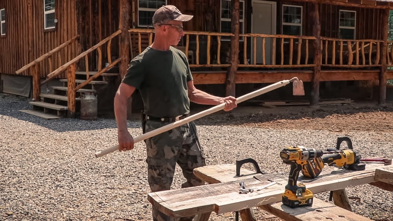 DIY CHEAP & SIMPLE HANDLE REPLACEMENT FOR TOOLS | HOMESTEAD - YouTube