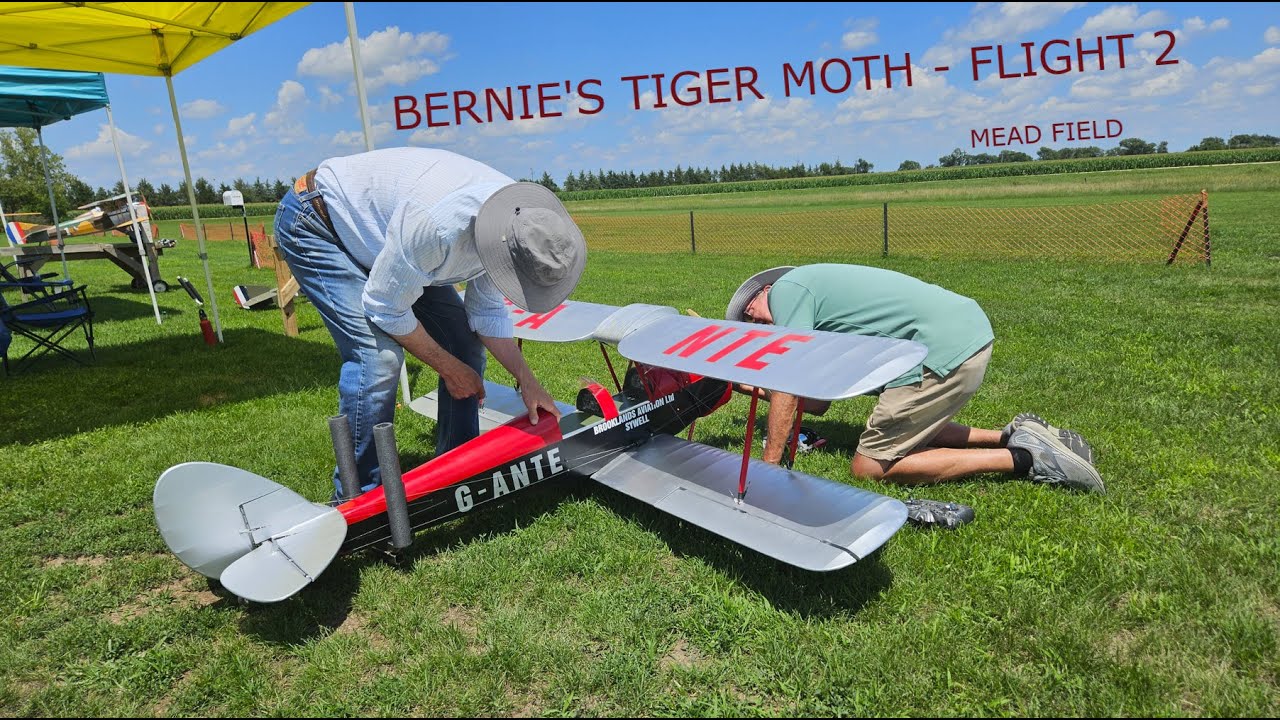Bernie Baker's Tiger Moth - Flt No. 2 - YouTube