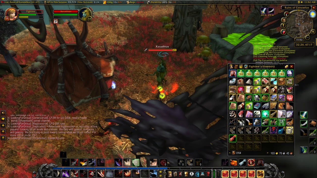 The Corruption of the Jadefire quest - Classic WoW - finding Xavathras ...