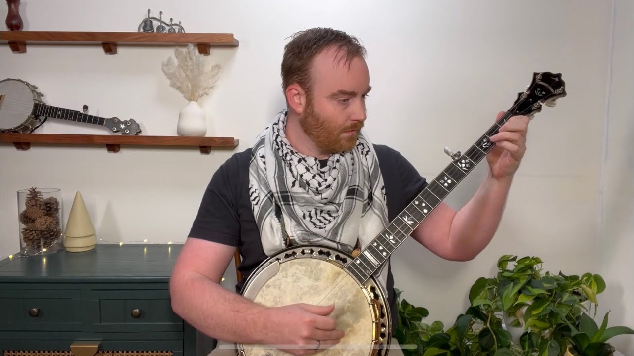 "Trouble on the Mind" | thumb lead, two-finger banjo - YouTube