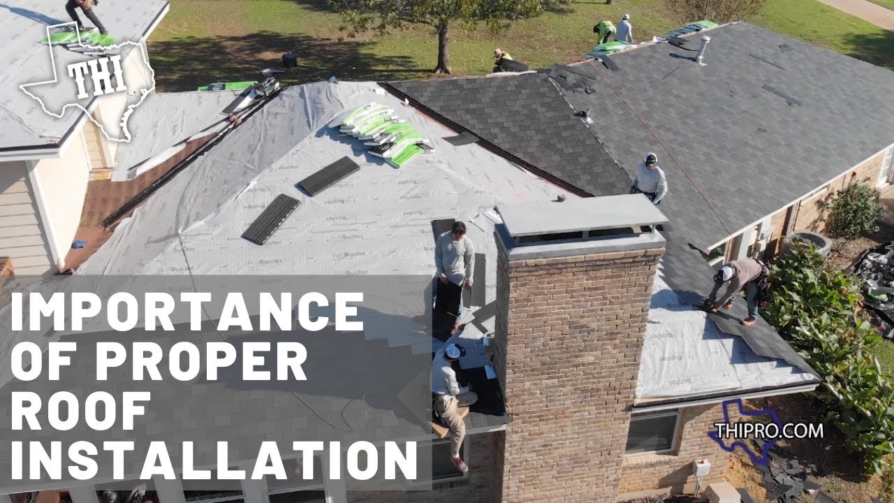Proper Roof Installation in Texas - YouTube