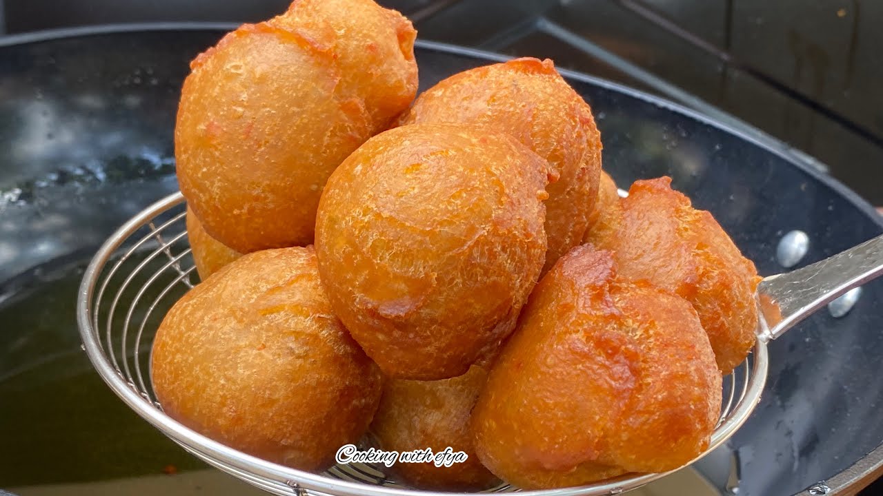 HOW TO MAKE AUTHENTIC GHANA PUFF PUFF | Puff Puff Recipe | Ingredients ...