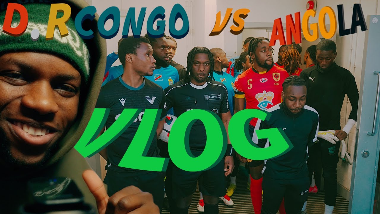 ANGOLA 🇦🇴 vs DR Congo 🇨🇩 BTS, unused clips and vlog : UNIVERSITY VLOG ...
