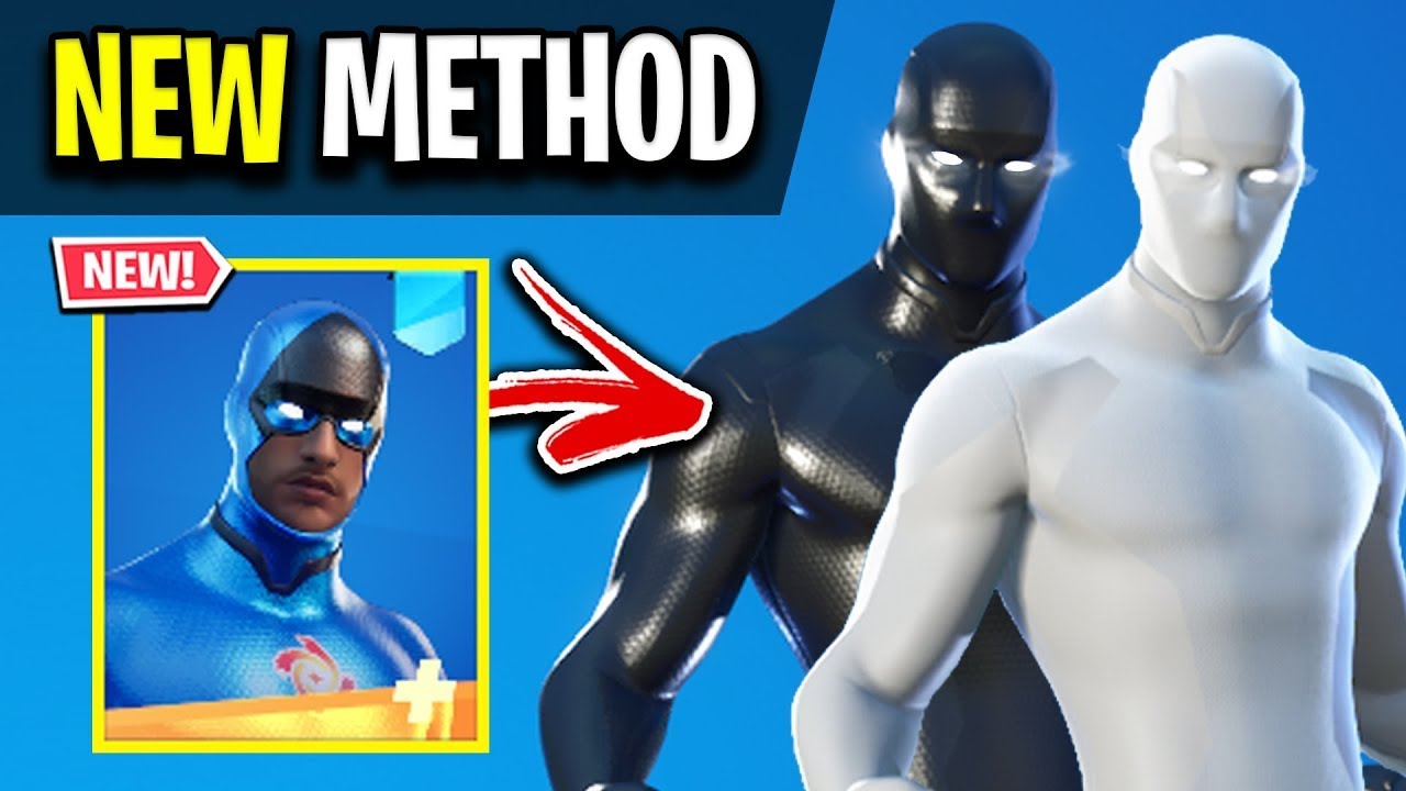 How To Get ALL BLACK SUPERHERO in FORTNITE! BEST SUPERHERO SKIN COMBOS ...