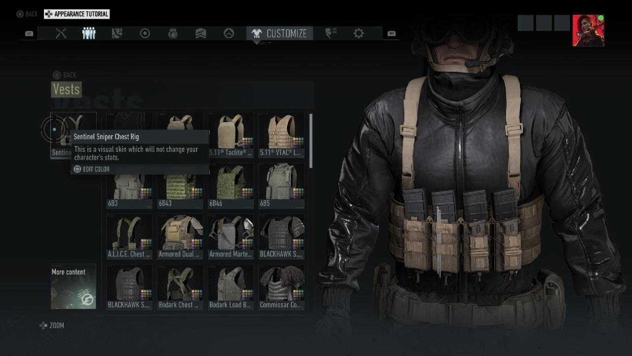 Ghost Recon Breakpoint sentinel rifleman outfit - YouTube
