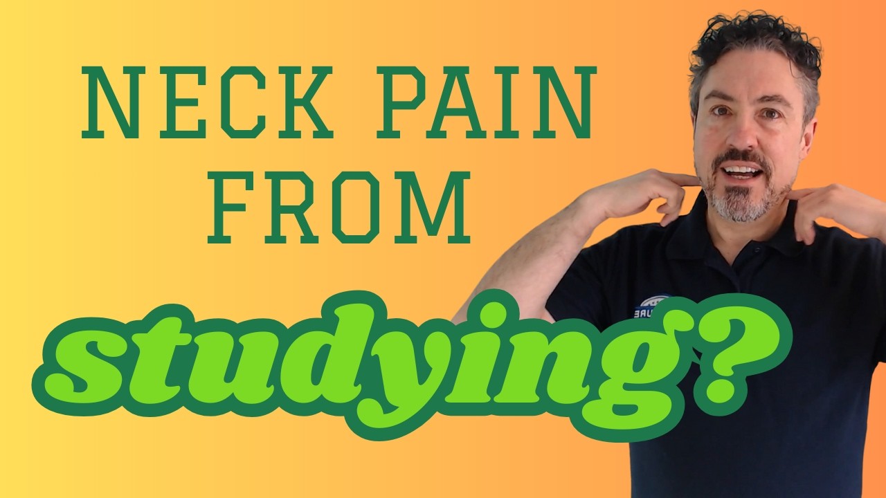 Neck Pain from Writing & Studying? Do THIS to Fix It! - YouTube