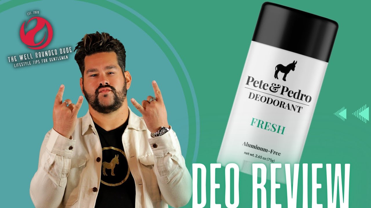 *NEW* PETE & PEDRO SUPER FRESH DEODORANT REVIEW - YouTube