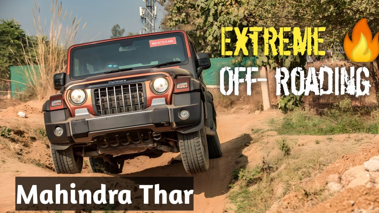 That's why we love 😍 Mahindra Thar off-roading king💪🔥 /Mahindra Thar ...