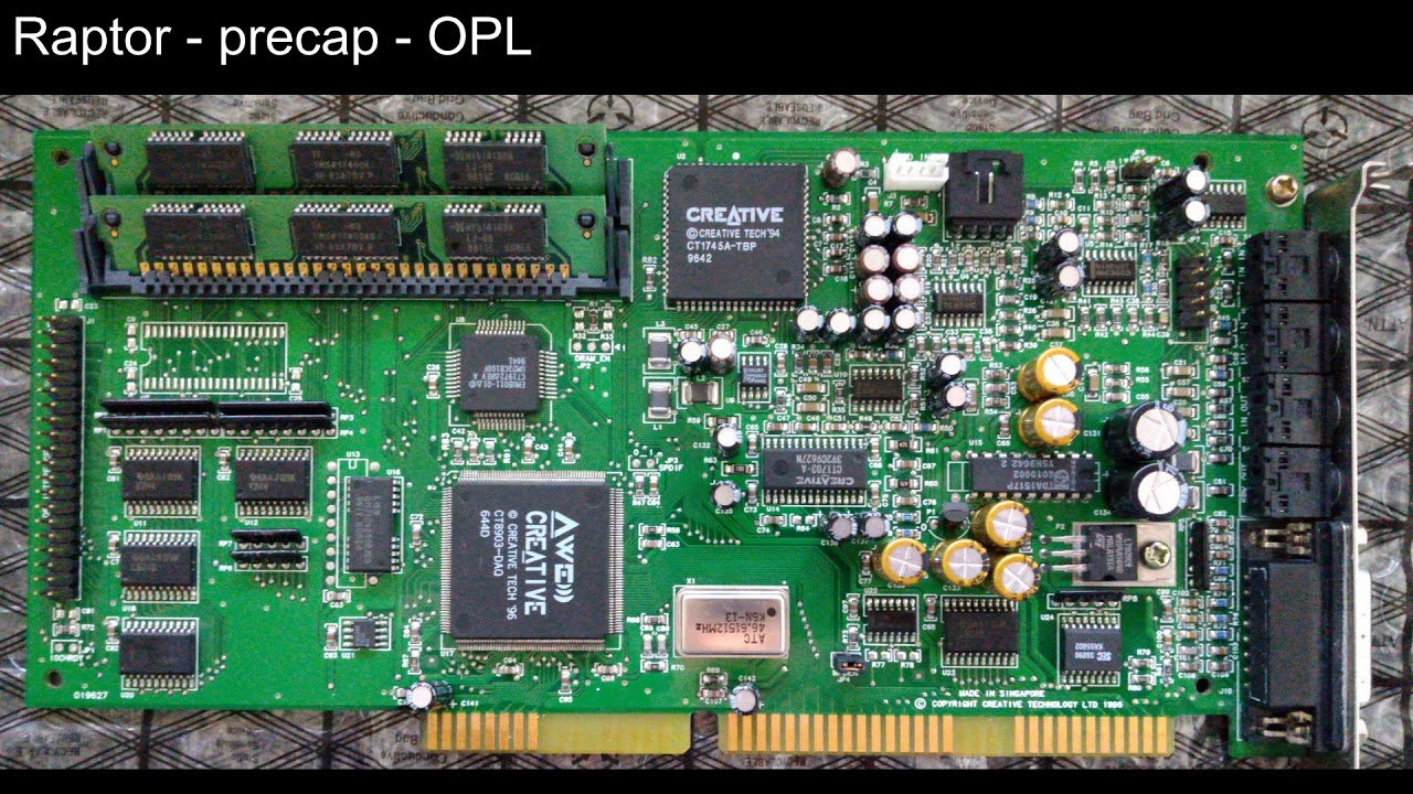 1996 - Sound Blaster AWE32 recap - AWE Experience - YouTube