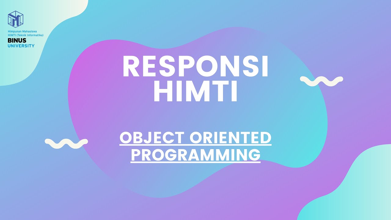 Himti Responsi Object Oriented Programming Youtube