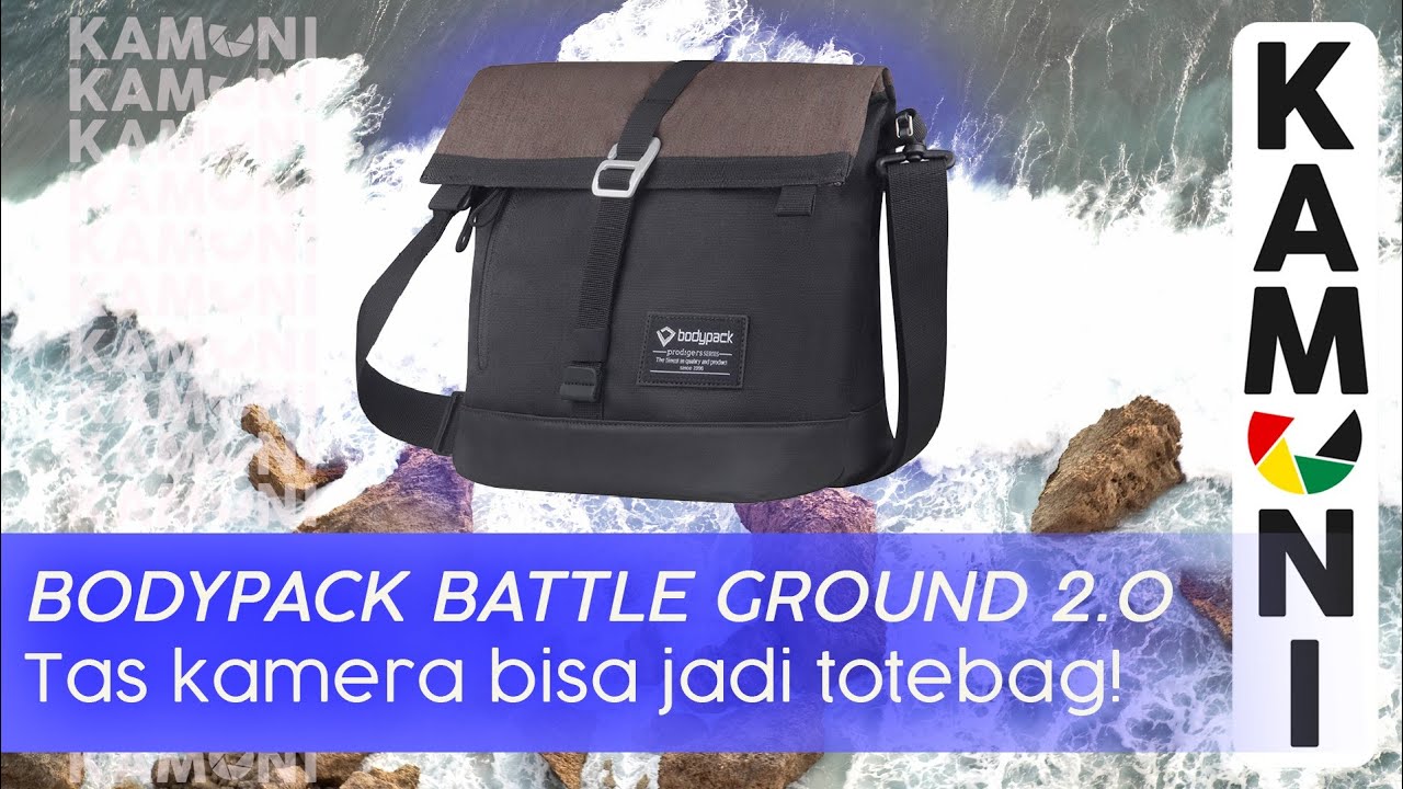 Review tas kamera bisa jadi 2 MODE! BODYPACK PRODIGERS BATTLE GROUND 2. ...
