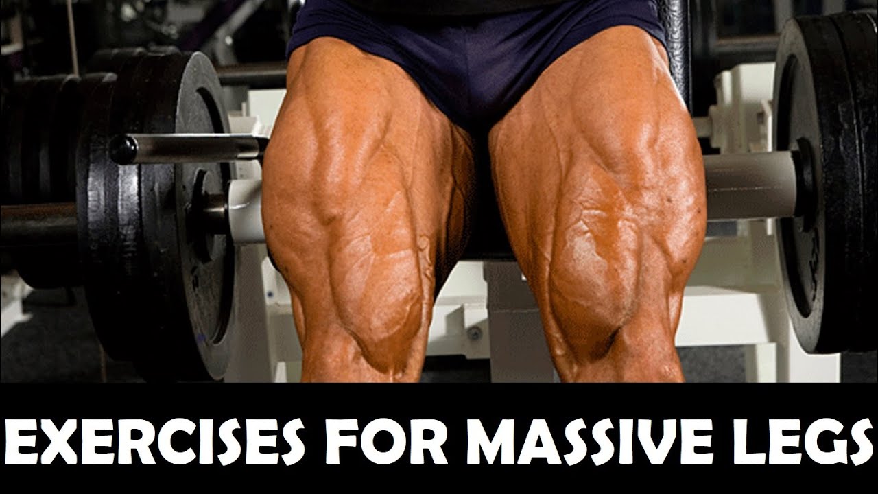 BEST LEG EXERCISES to BUILD MUSCLE | Hamstring Workout | Quad Workout ...