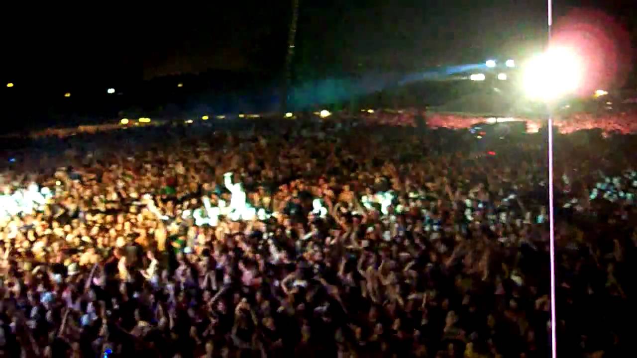 Crowd at Rockfest 2009 in Kansas City, Missouri - YouTube