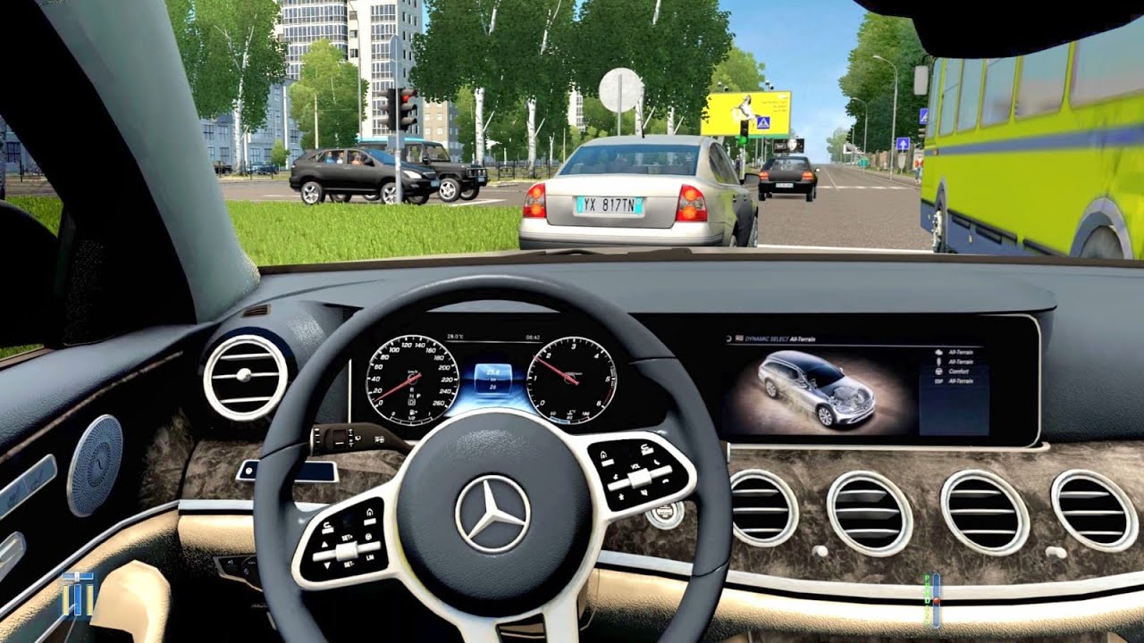 City Car Driving - Mercedes-Benz E400d 4MATIC | Street Racing - YouTube