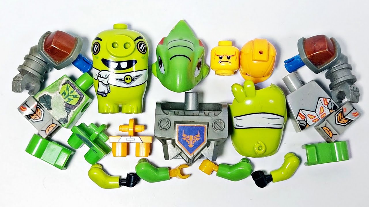 LEGO NEXO KNIGHTS VS MASTER PIG AND MASTER LIZARD | LEGO BUILD - YouTube