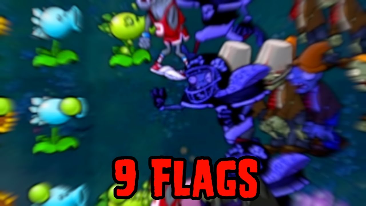 PvZ Web Demo - Survival Endless (9 Flags) - YouTube