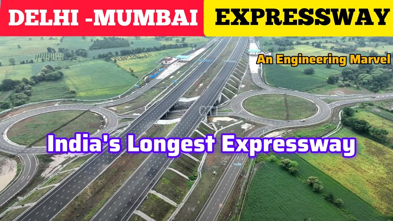 Delhi-Mumbai Expressway | Features, Route Map, Construction Phases ...