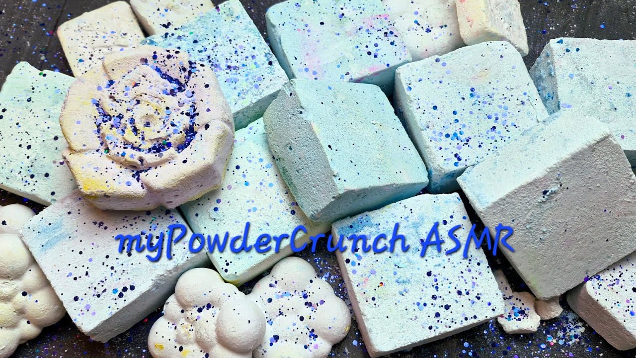 Different Textures Crush • Homemade & Reformed Chalk Blocks • ASMR ...
