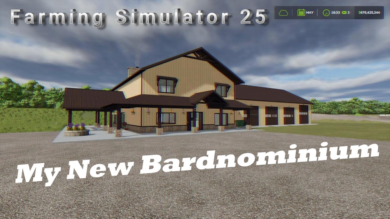 Farming Simulator 25: My New Barndominium For The Farm - YouTube