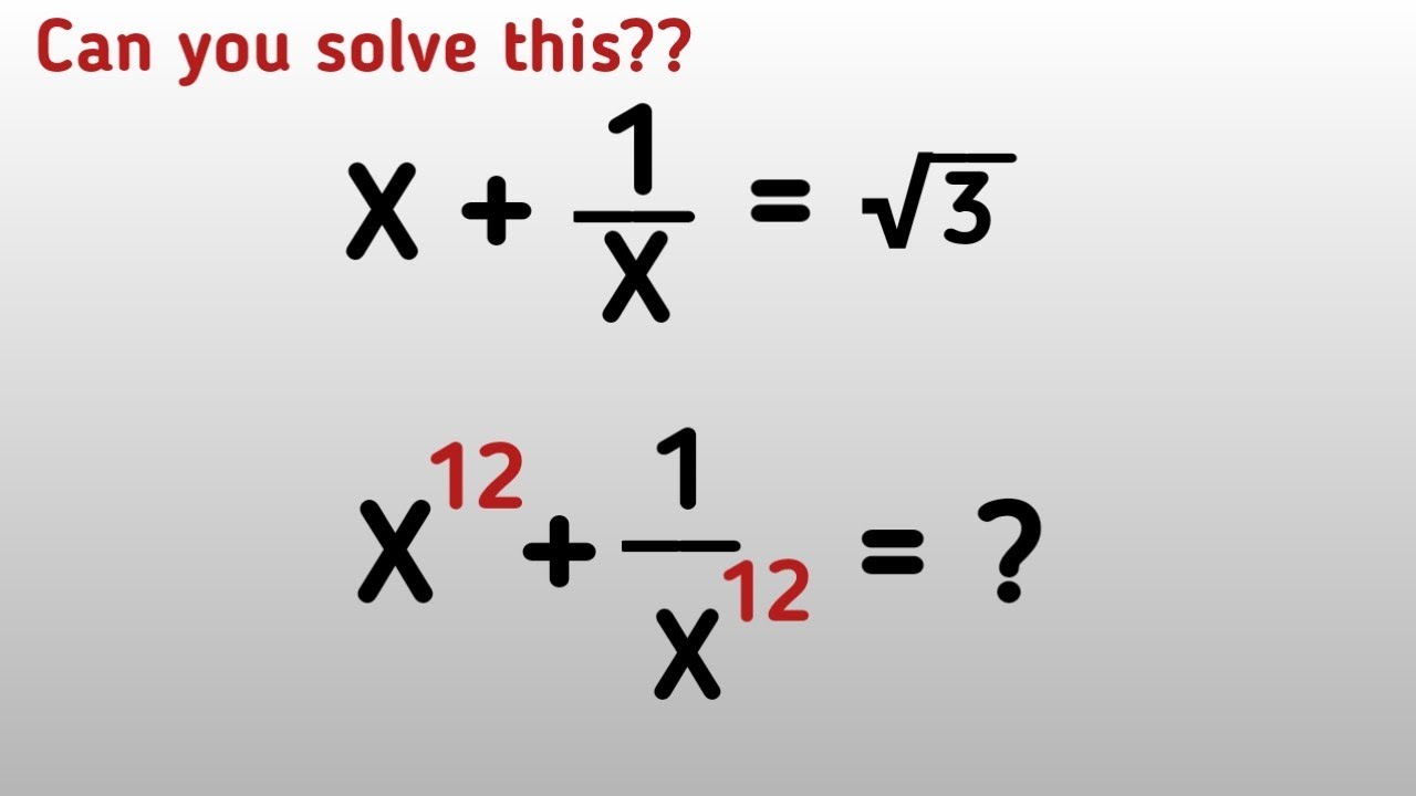 algebraic equation # competition math # ssc math # cgl math # algebra ...