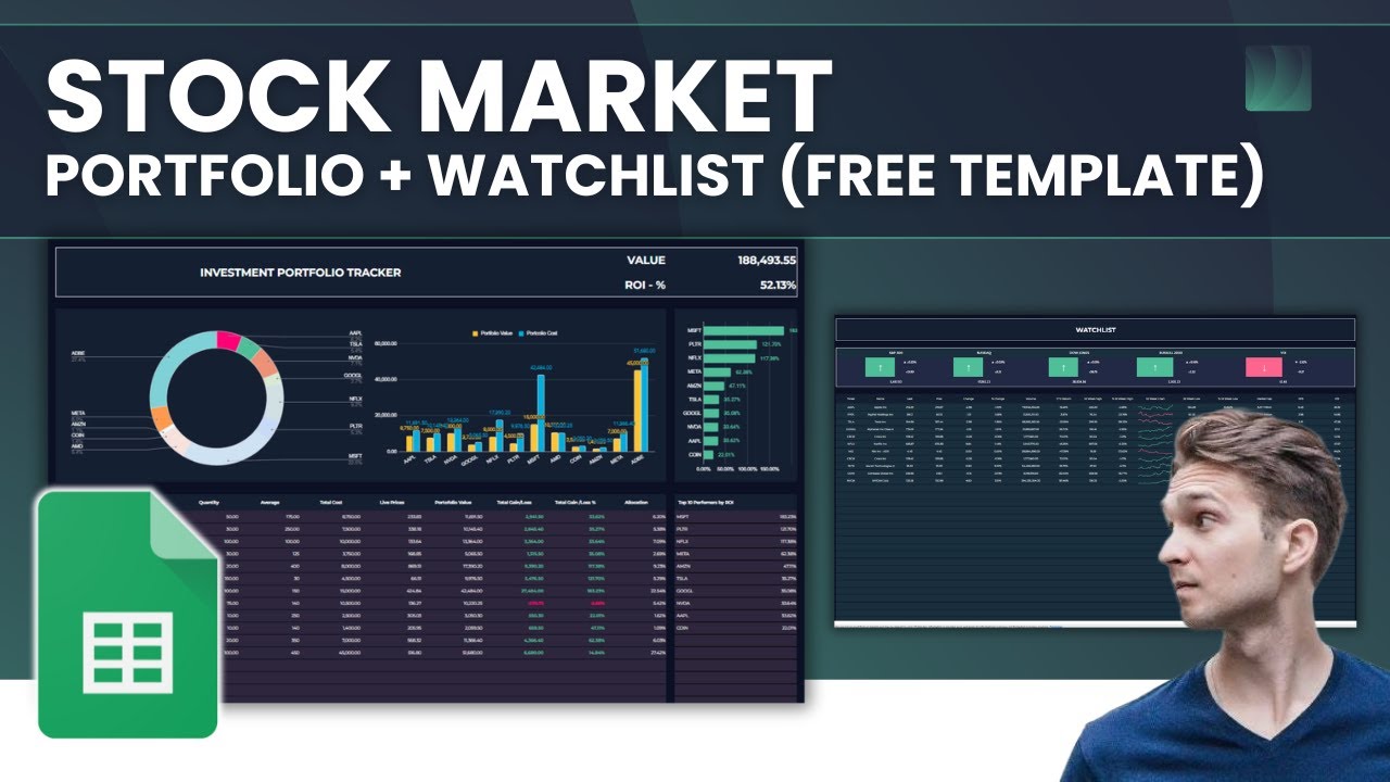 Build a FREE Stock Portfolio Tracker in Google Sheets That Actually ...